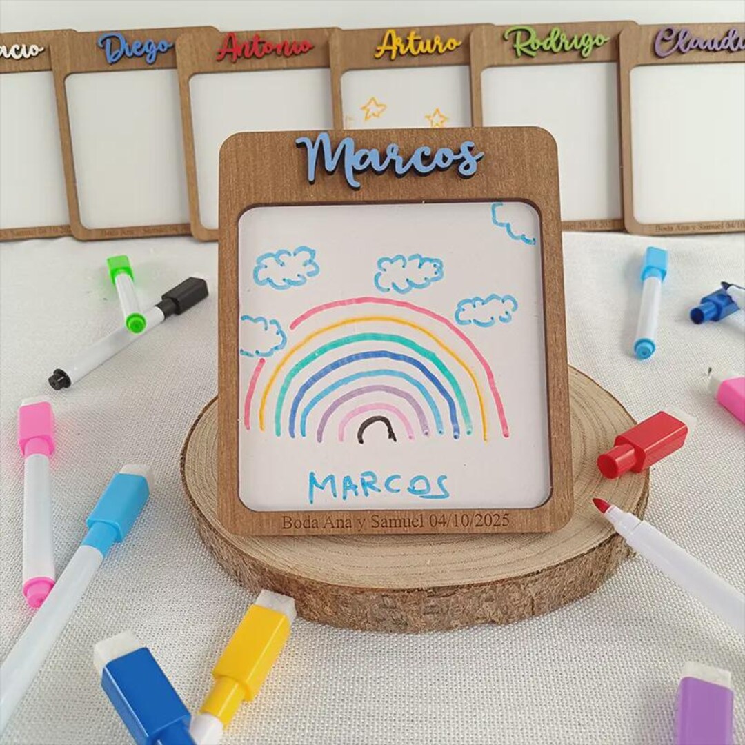 Personalized Wooden Whiteboard - Etsy