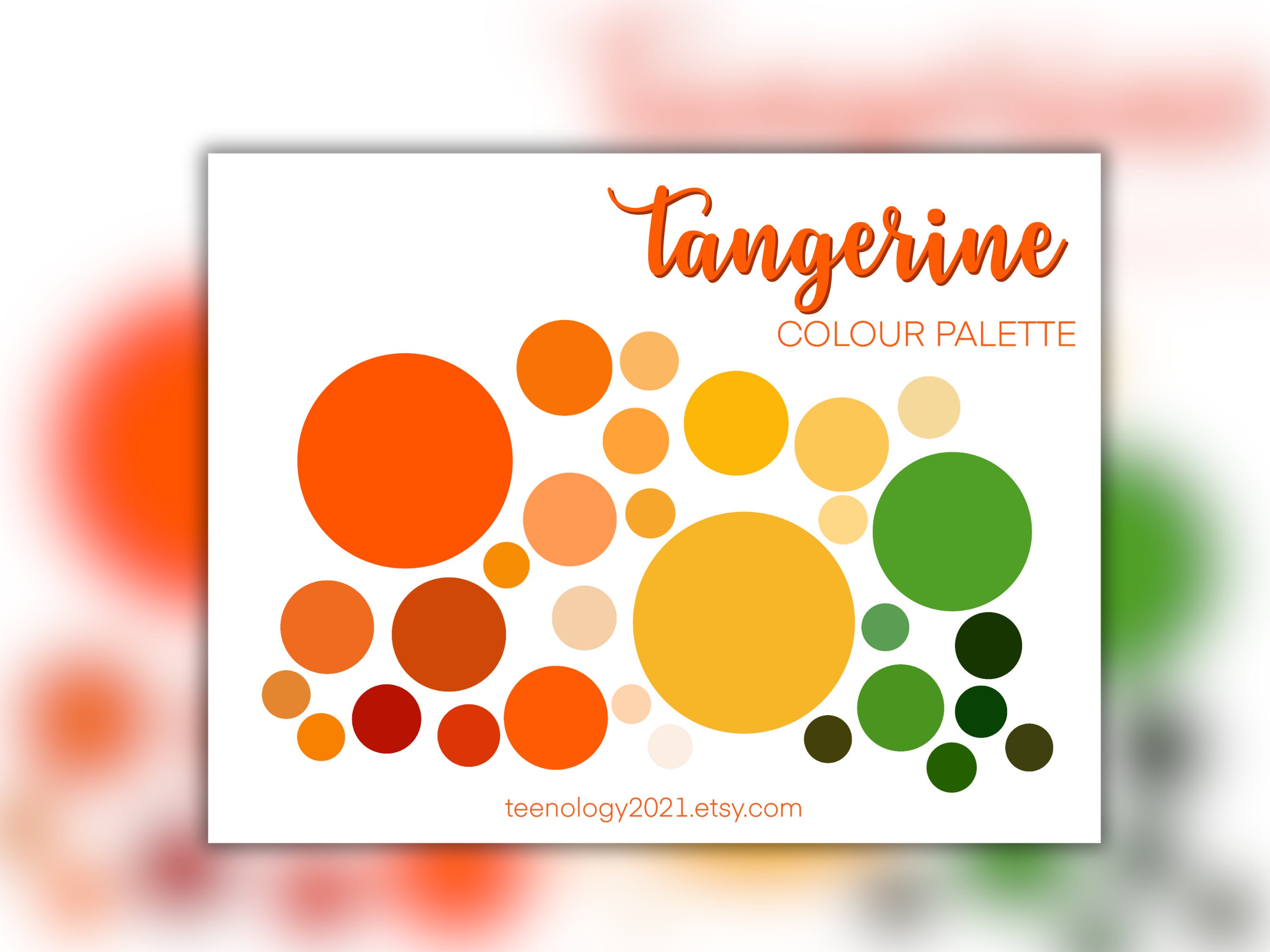 Colour Palettes for Digital Planning, Goodnotes Stickers, Procreate ...