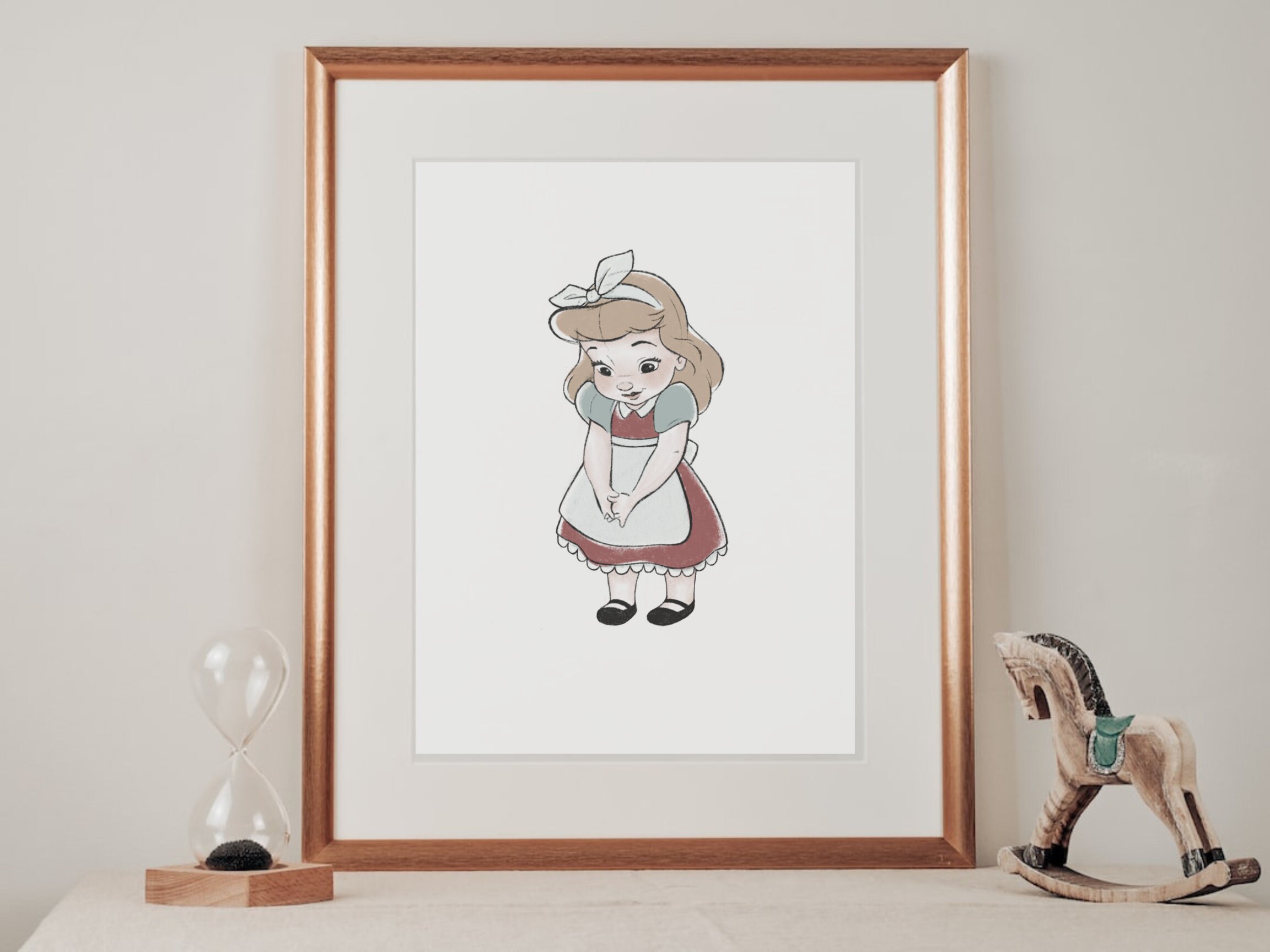 Baby Cinderella Drawing