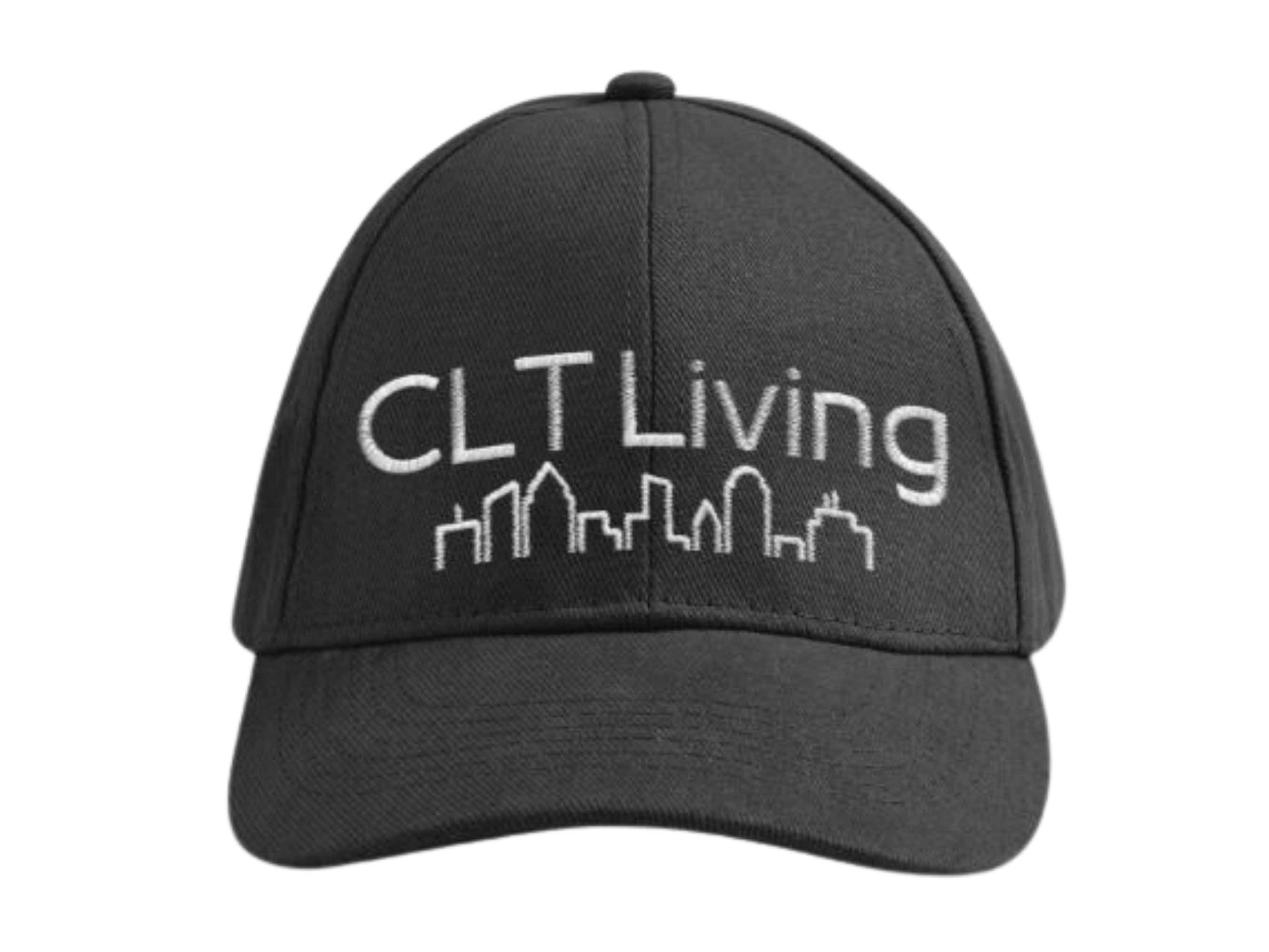 Charlotte North Carolina Hat, CLT Living, NC, Simple, Modern, Baseball ...