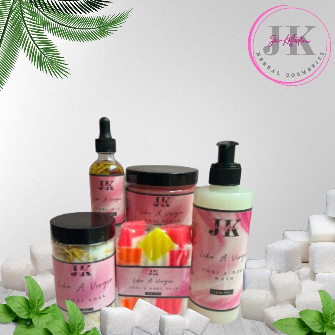 Like A Virgin Yoni Kit | Self-care Gift for Her | Organic Feminine Care ...