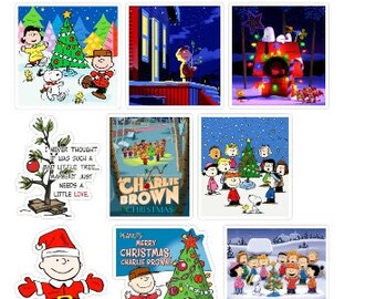 Charlie Brown Stickers - Etsy