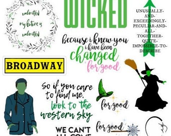 Wicked Musical | Etsy