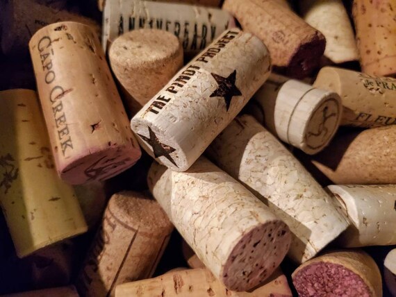 Wine corks used wine corks red & white wine corks recycled | Etsy