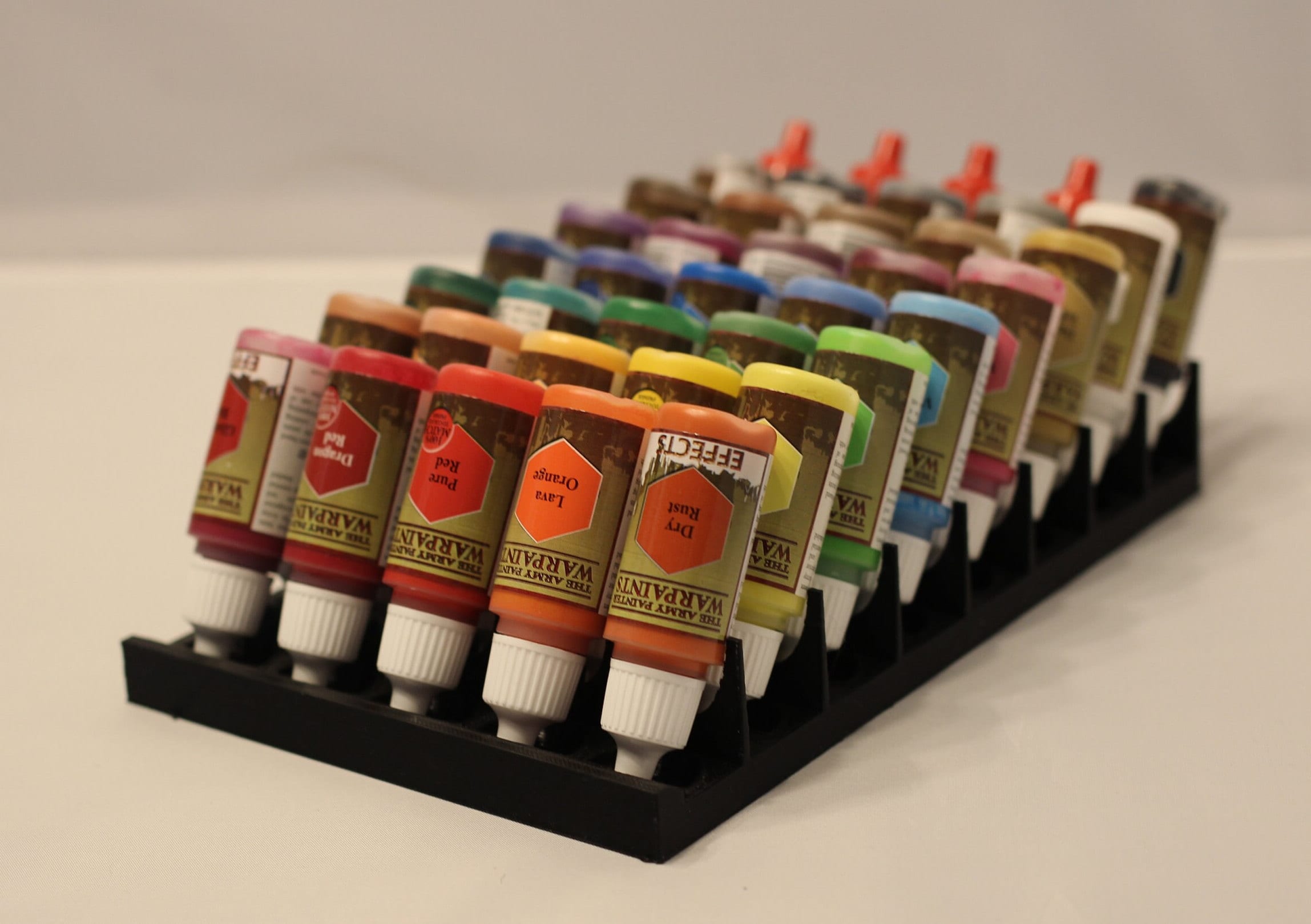 40 Bottle Paint Rack - Etsy