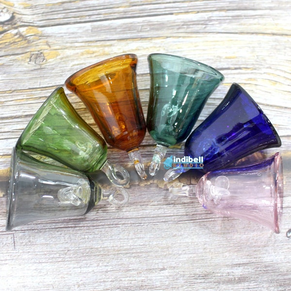 Glass Bell Ornament - Etsy