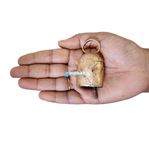 12 Rustic Brass Bells for Wind Chimes Garland DIY Decorative Craft ...