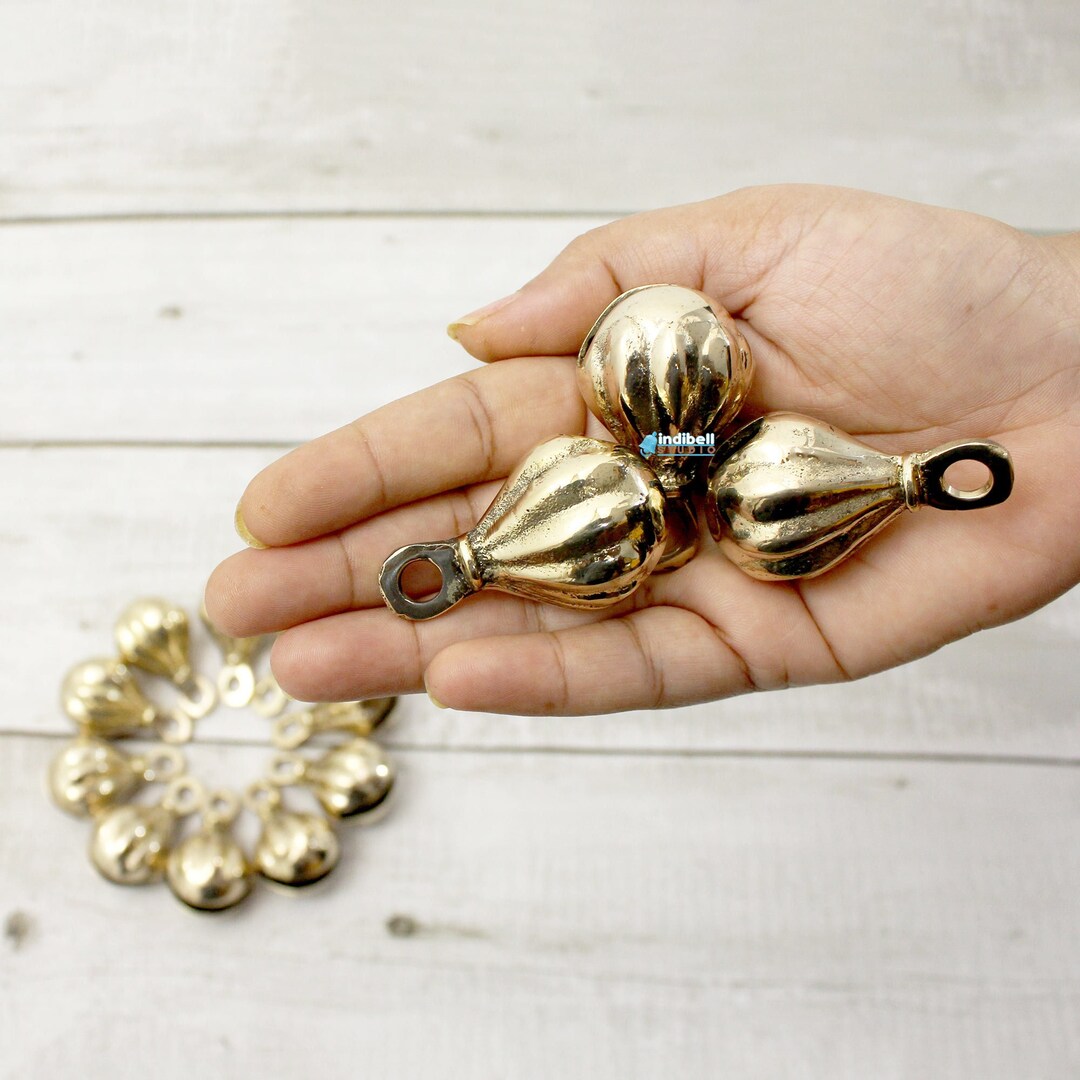 6 Brass Vintage Motorcycle Ride Bell, Hiking Bell, Guardian Gremlin ...