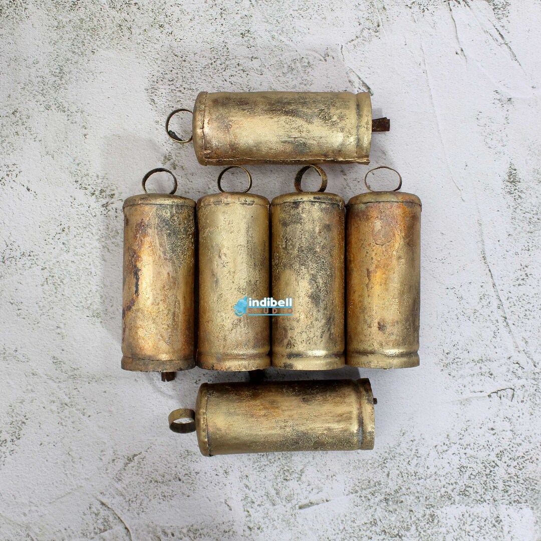 Large Rustic Bells Cottagecore Decor - Rusty Farmhouse Christmas Decor ...