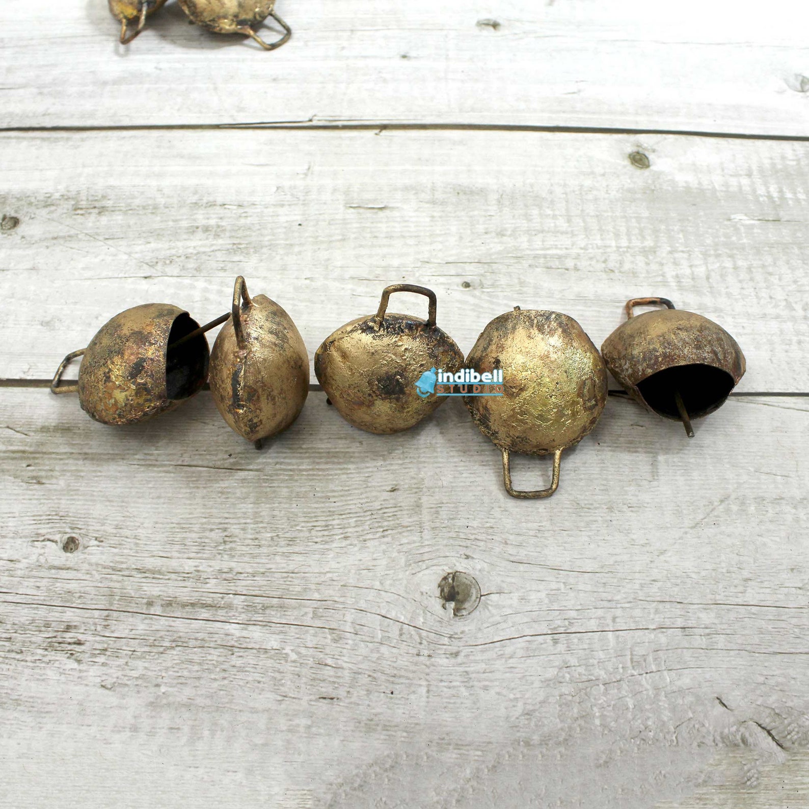 Mini Round Rustic Bells DIY Wind Chimes Door Hanger Garden - Etsy