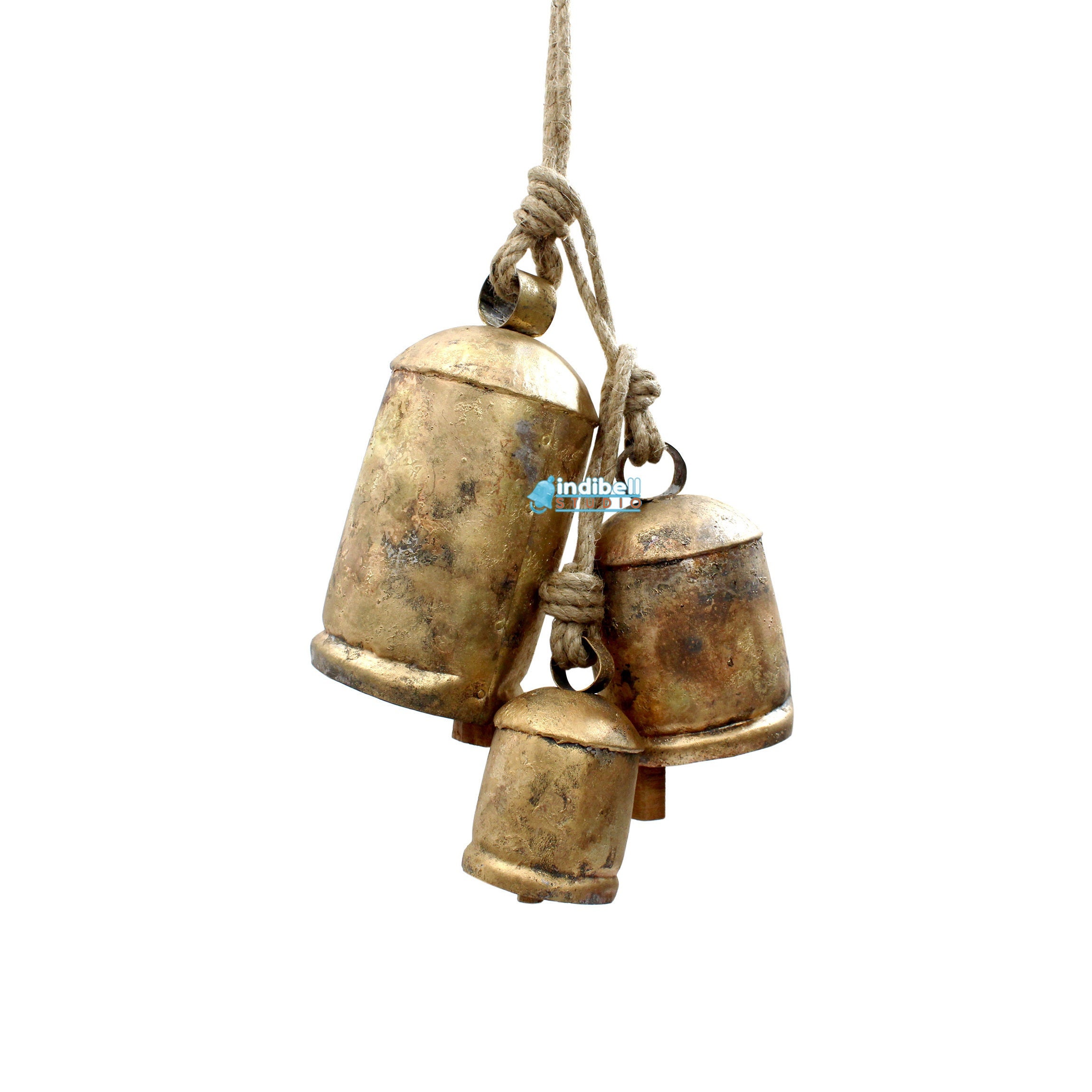 Antique Brass Cow Bell - Etsy