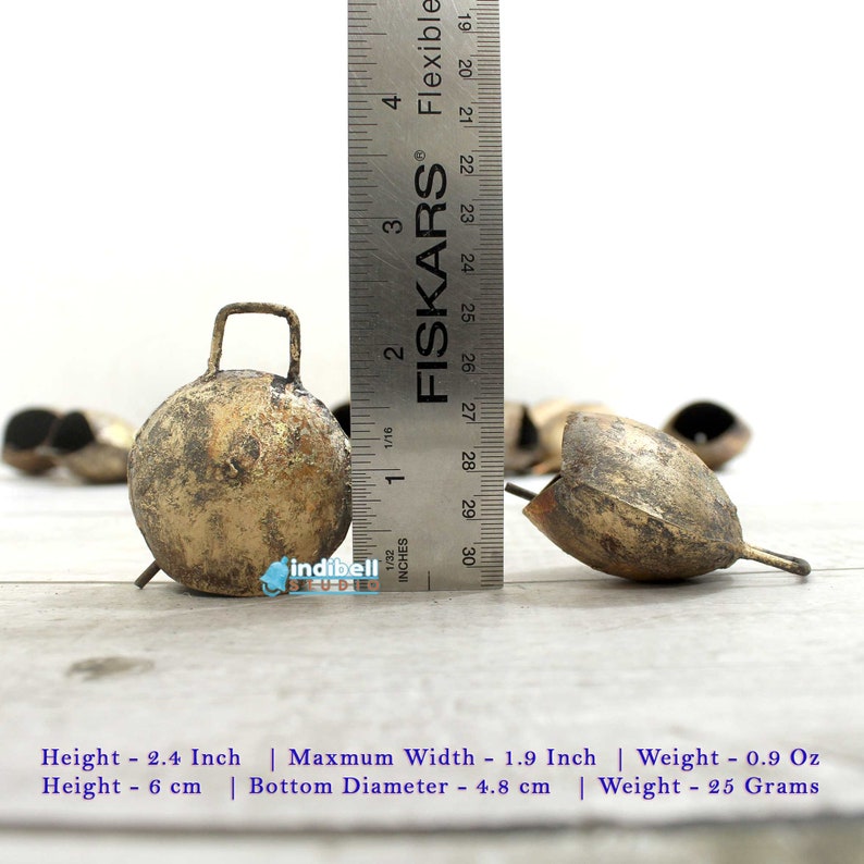 Mini Round Rustic Bells DIY Wind Chimes Door Hanger Garden - Etsy