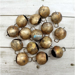 Mini Round Rustic Bells DIY Wind Chimes Door Hanger Garden - Etsy