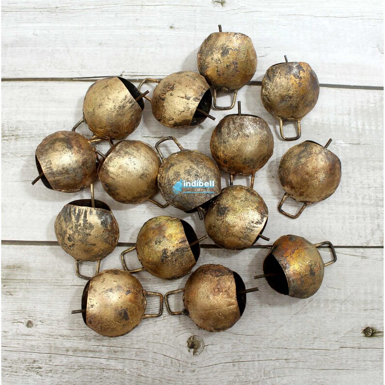 Mini Round Rustic Bells DIY Wind Chimes Door Hanger Garden - Etsy