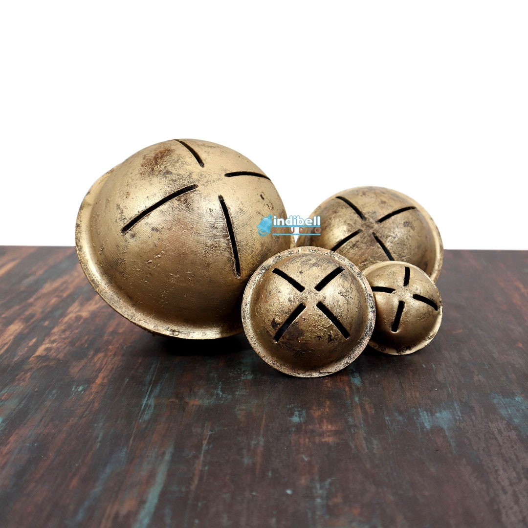 4 Rustic Christmas Jingle Bells Farmhouse Front Door Decor Crafting ...