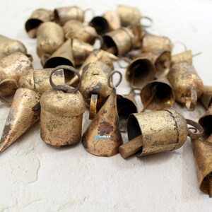30 WEDDING MIX Assorted Rustic Cow Bells, Shabby Chic Christmas ...