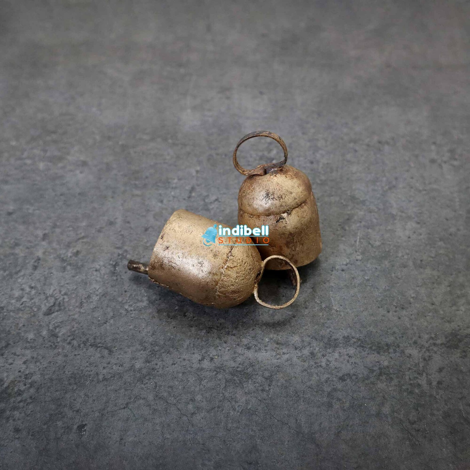 12 Rustic Brass Bells for Wind Chimes Garland DIY Decorative Craft ...