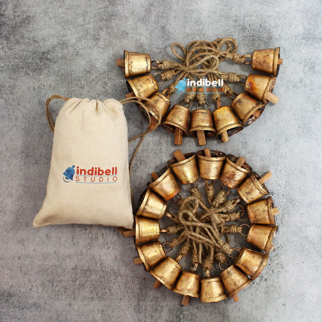 Cute Mini Rustic Cow Bells Windchimes (2 Inch), Vintage Antique Decor ...