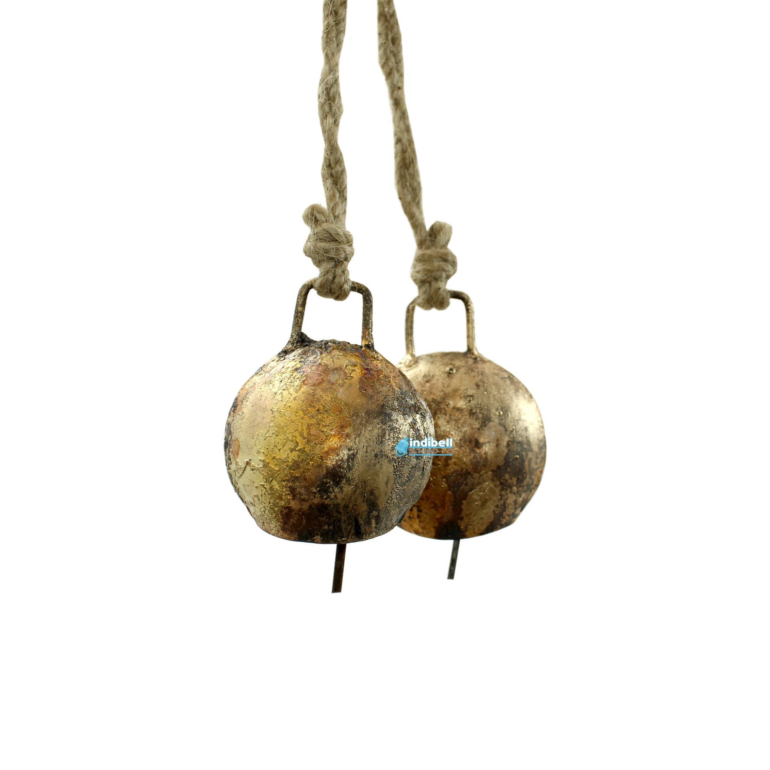 Mini Round Rustic Bells DIY Wind Chimes Door Hanger Garden - Etsy