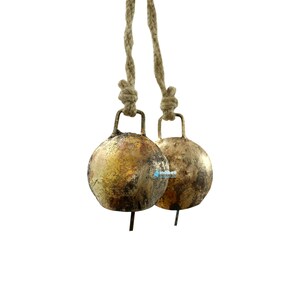 Mini Round Rustic Bells DIY Wind Chimes Door Hanger Garden - Etsy