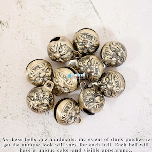 Guardian Ride Witch Protection Bells, Solid Brass Bike Sleigh Bells ...