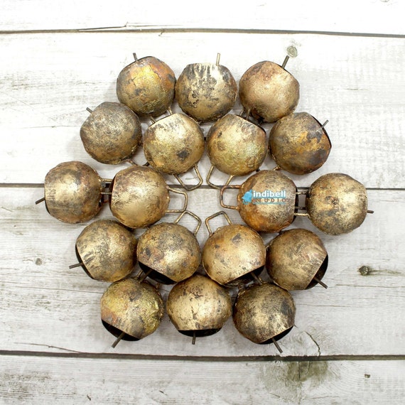 Mini Round Rustic Bells DIY Wind Chimes Door Hanger Garden - Etsy