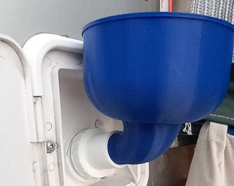 Large RV Travel Trailer Fresh Water Fill Funnel, Hands Free - Etsy
