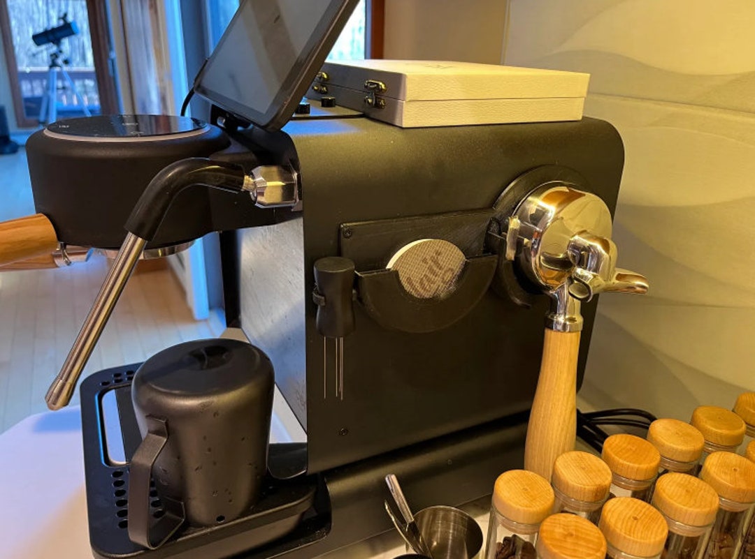 Decent Espresso De1pro Portafilter Storage With WDT Tool Holder and ...