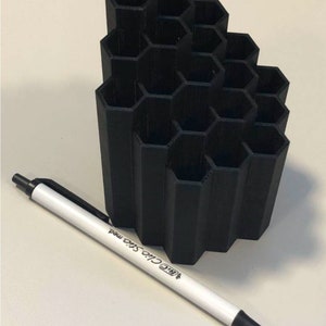Hexagon Pencil Cup - Etsy