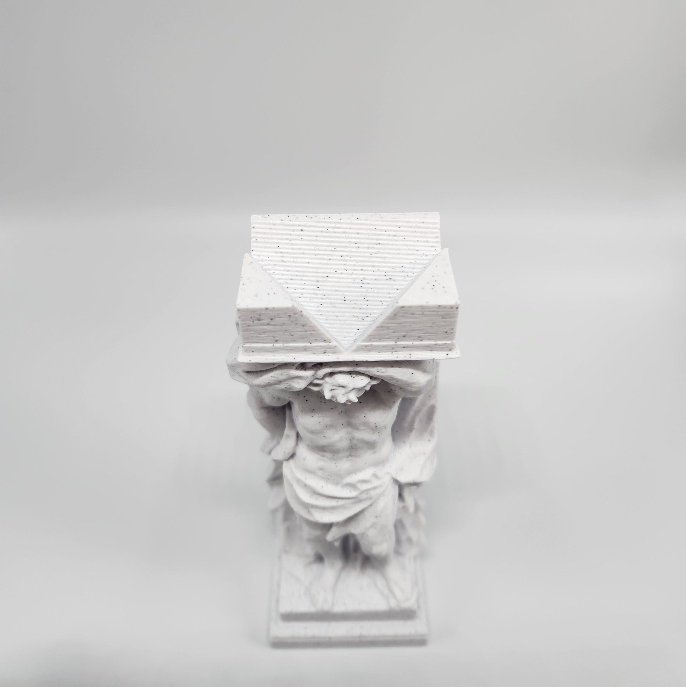 Rubix Cube Display | Atlas Greek Mythology Statue - Etsy