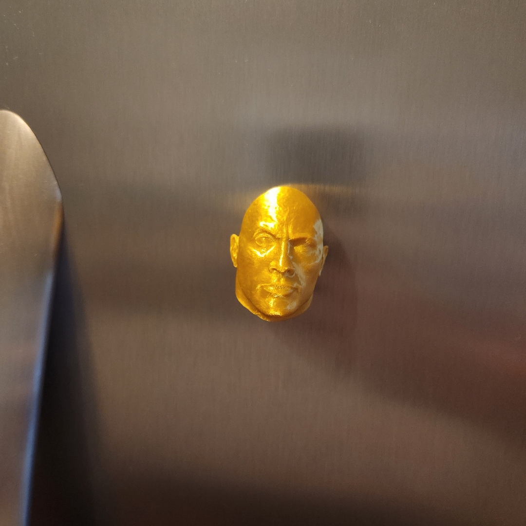 The Rock Refrigerator Magnet | Dwayne "the Rock" Johnson Fridge Magnet ...