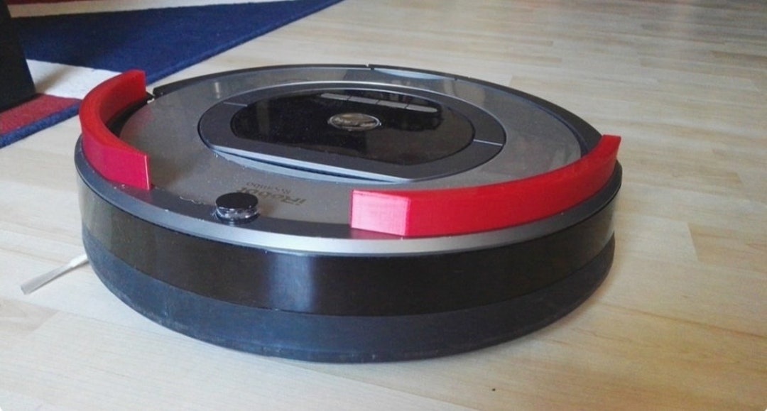Bumper Extension for Roomba and Other Robot Vacuum Cleaners - Multiple ...