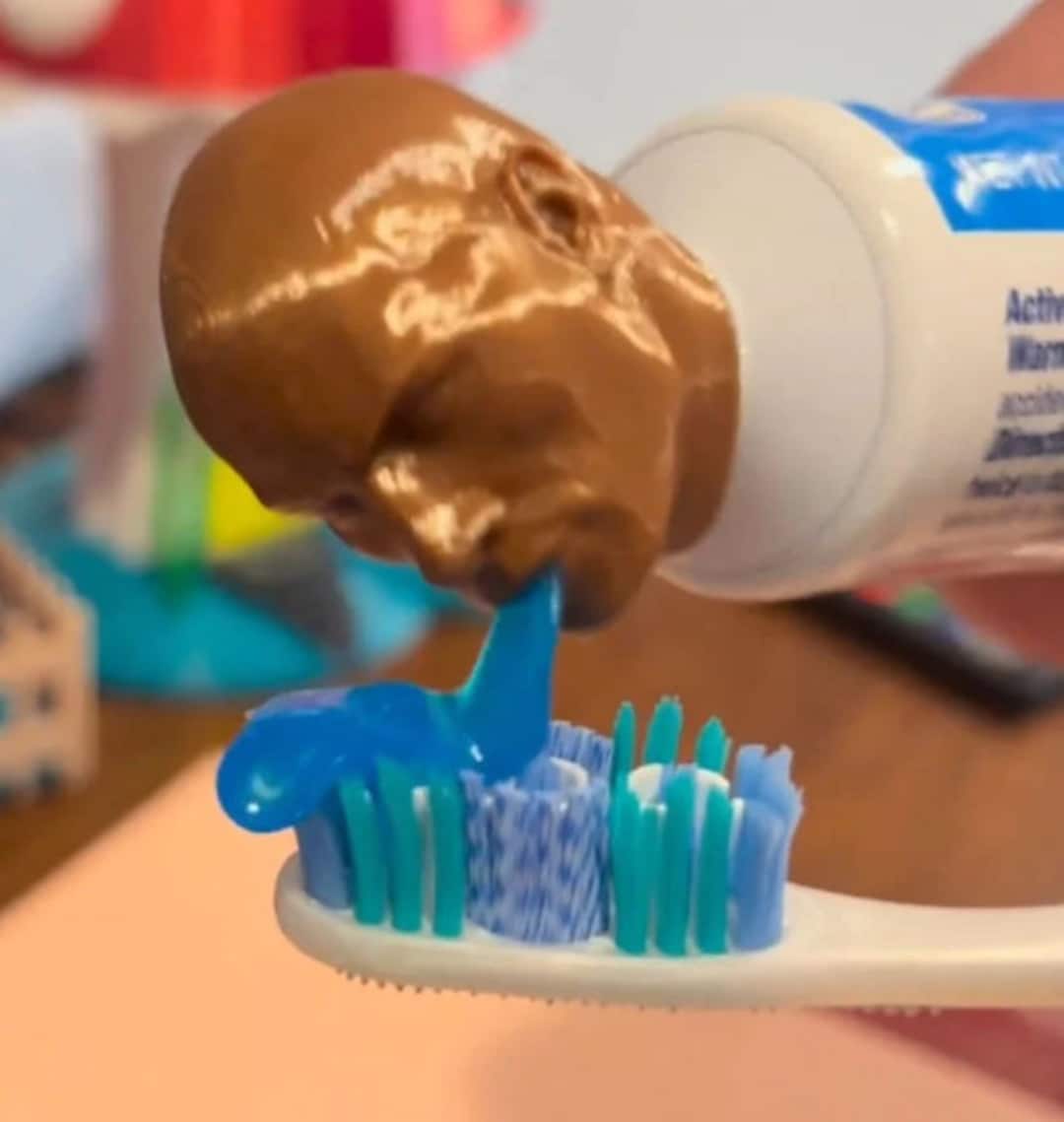 Dwayne the Rock Johnson Novelty Toothpaste Cap - Etsy