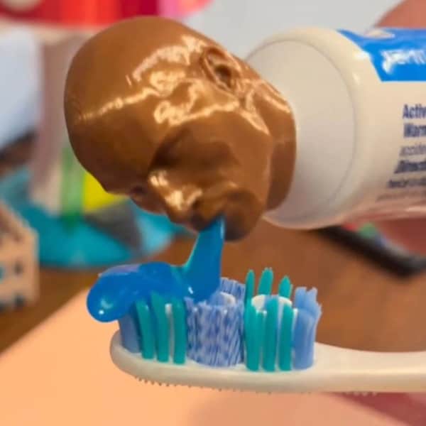 Funny Toothpaste Caps - Etsy