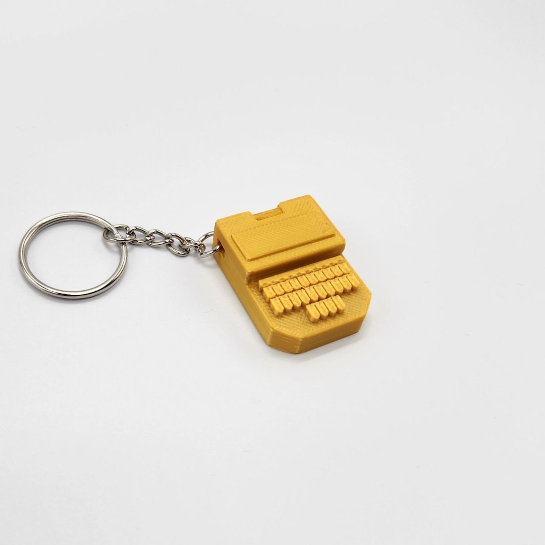 Steno Keyboard Keychain Charm | Court Reporter Gifts | Stenography ...