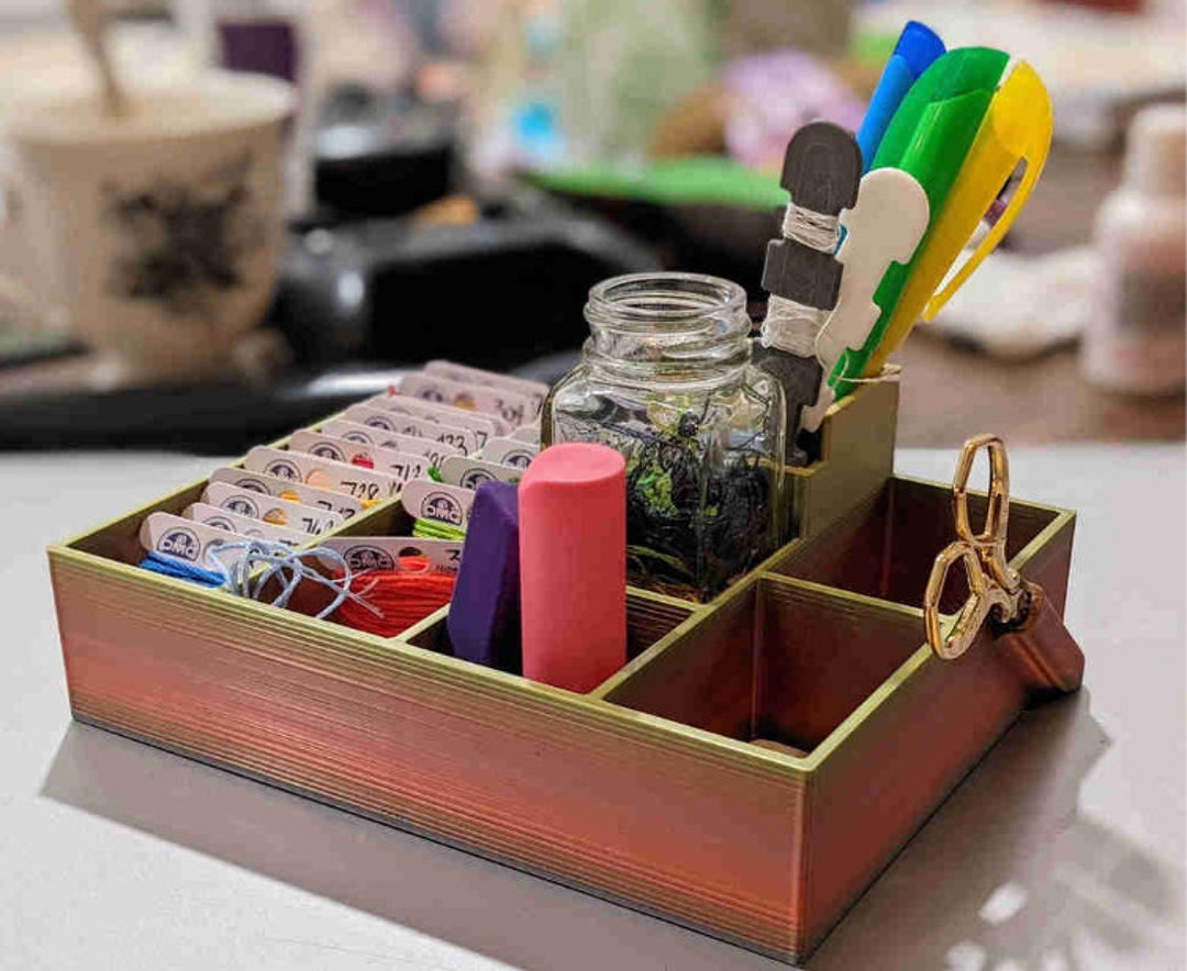 Cross Stitch Organizer Box | Embroidery | Needlepoint | Latch Hooking ...