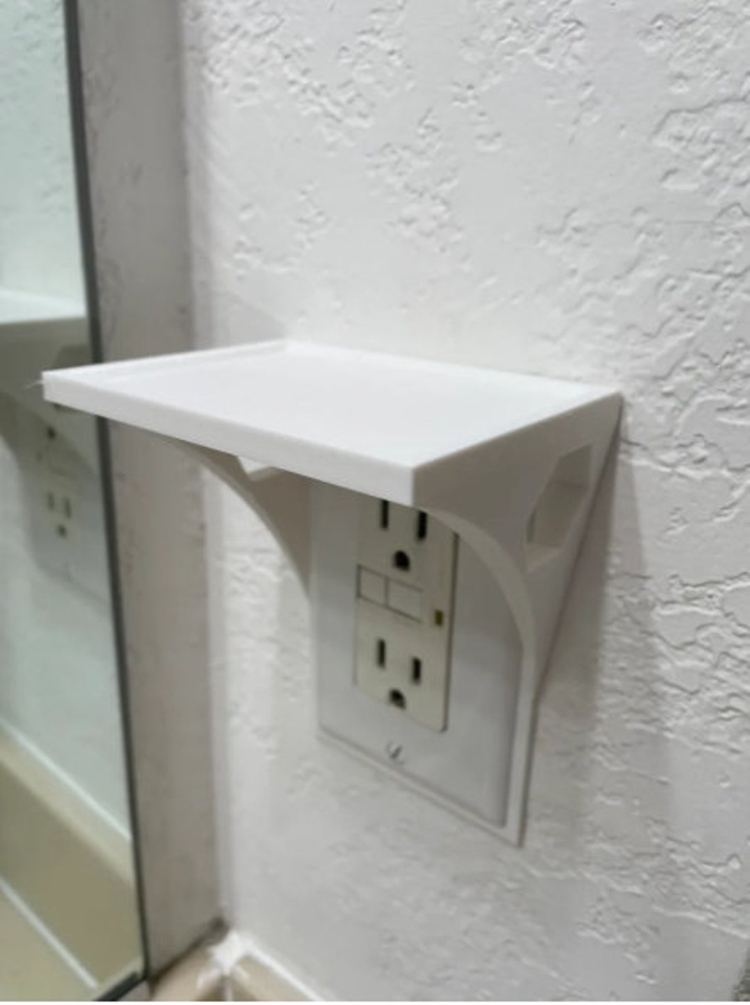 Outlet Cover Shelf | Fits GCFI or Standard Outlets - Etsy