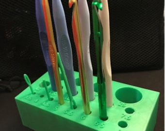 Crochet Hook Organizer Stand - Etsy