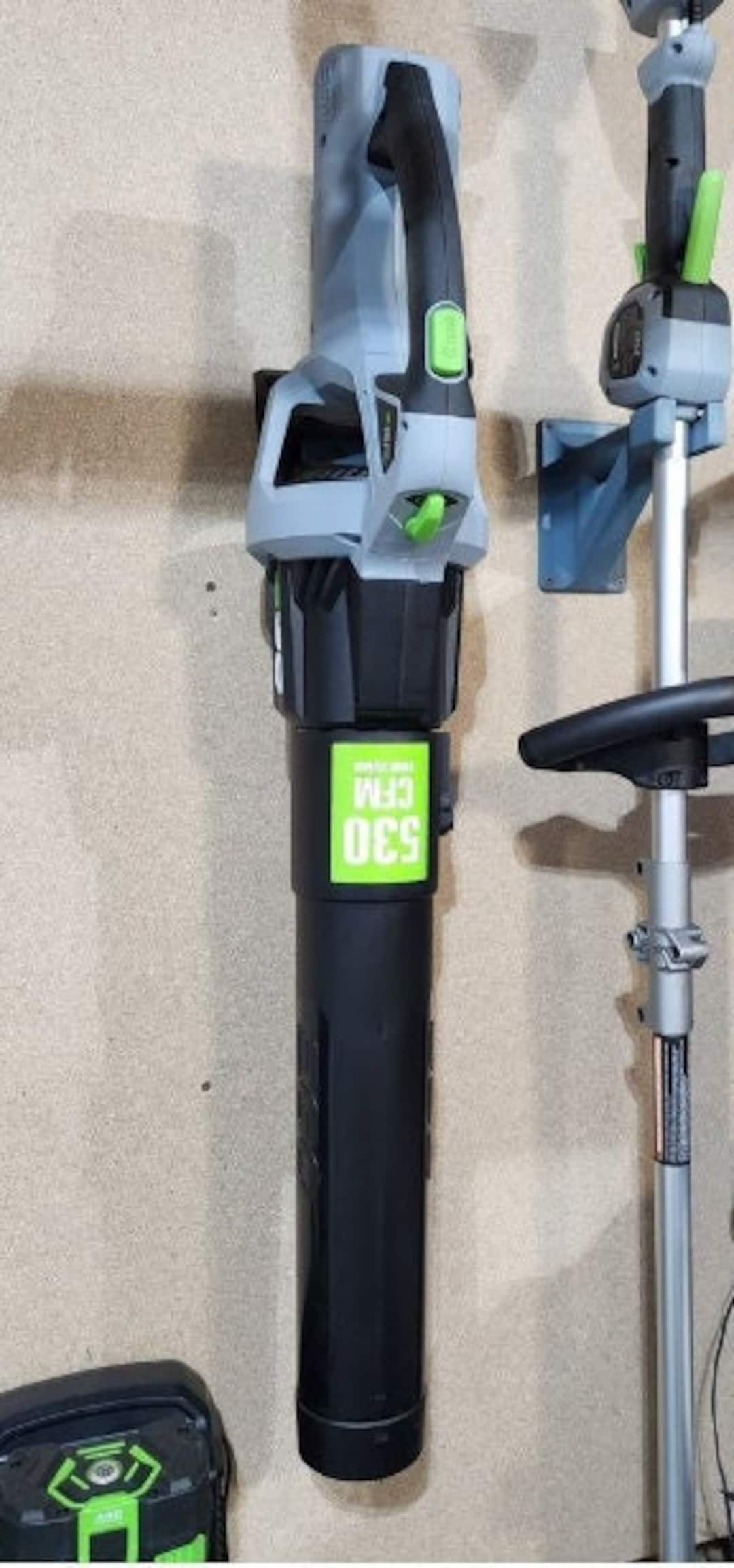 EGO POWER+ 530 CFM Blower (LB5300) Wall Mount - Garage Organizer for ...