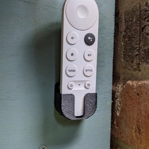 Google TV Chromecast Remote Wall Mount Caddy - Etsy