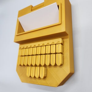Steno Keyboard Business Card Holder | Court Reporter Gifts | Stenotype ...