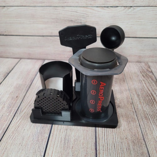 Aeropress Organizer Aeropress Stand Coffee Station - Etsy