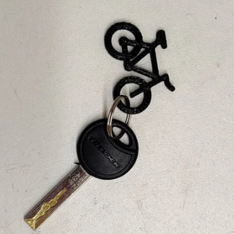 Bicycle Keychain - Etsy