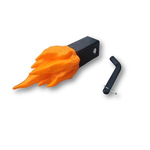 Flame Boost Trailer Hitch Cover | Fits All Receivers - 1-1/4 In, 2 In ...