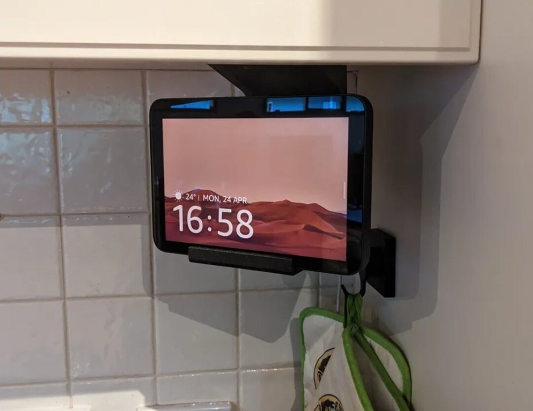 Echo Show 8 Hanging Under Counter Mount - Etsy