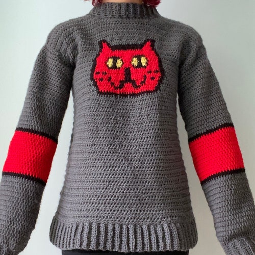 Marceline's Sweater crochet PDF Pattern Only buy This - Etsy