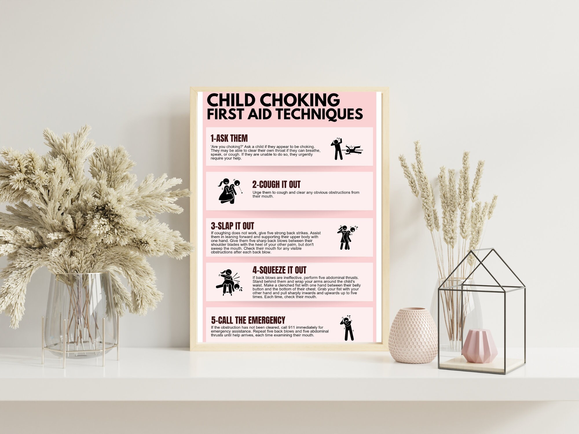 Child Choking, Baby Tracker, Nanny Log, Baby Shower Gift, Nursery Sign ...