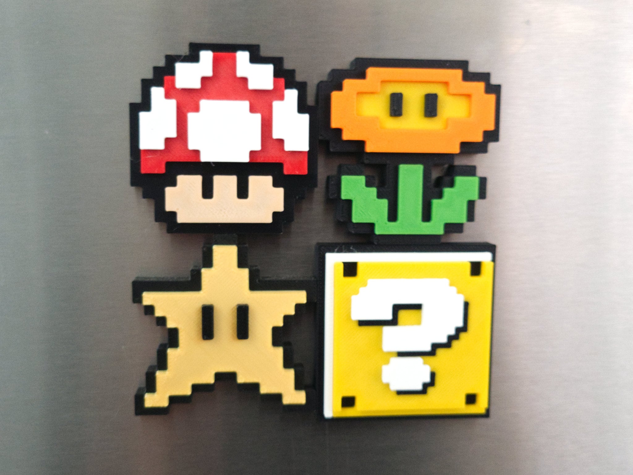 Retro Video Game Refrigerator Magnets Set 1, Retro Inspired Video Game ...