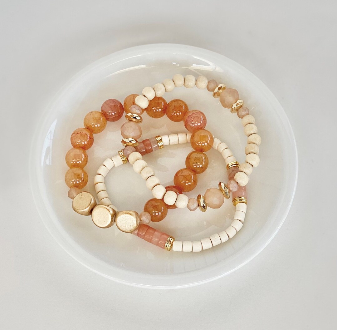The Sugar & Spice Bracelet Stack - Etsy