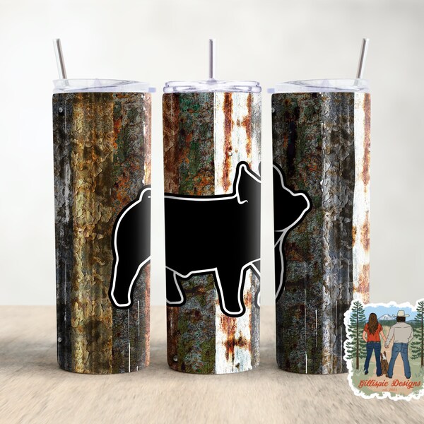 Rustic Pig - Etsy